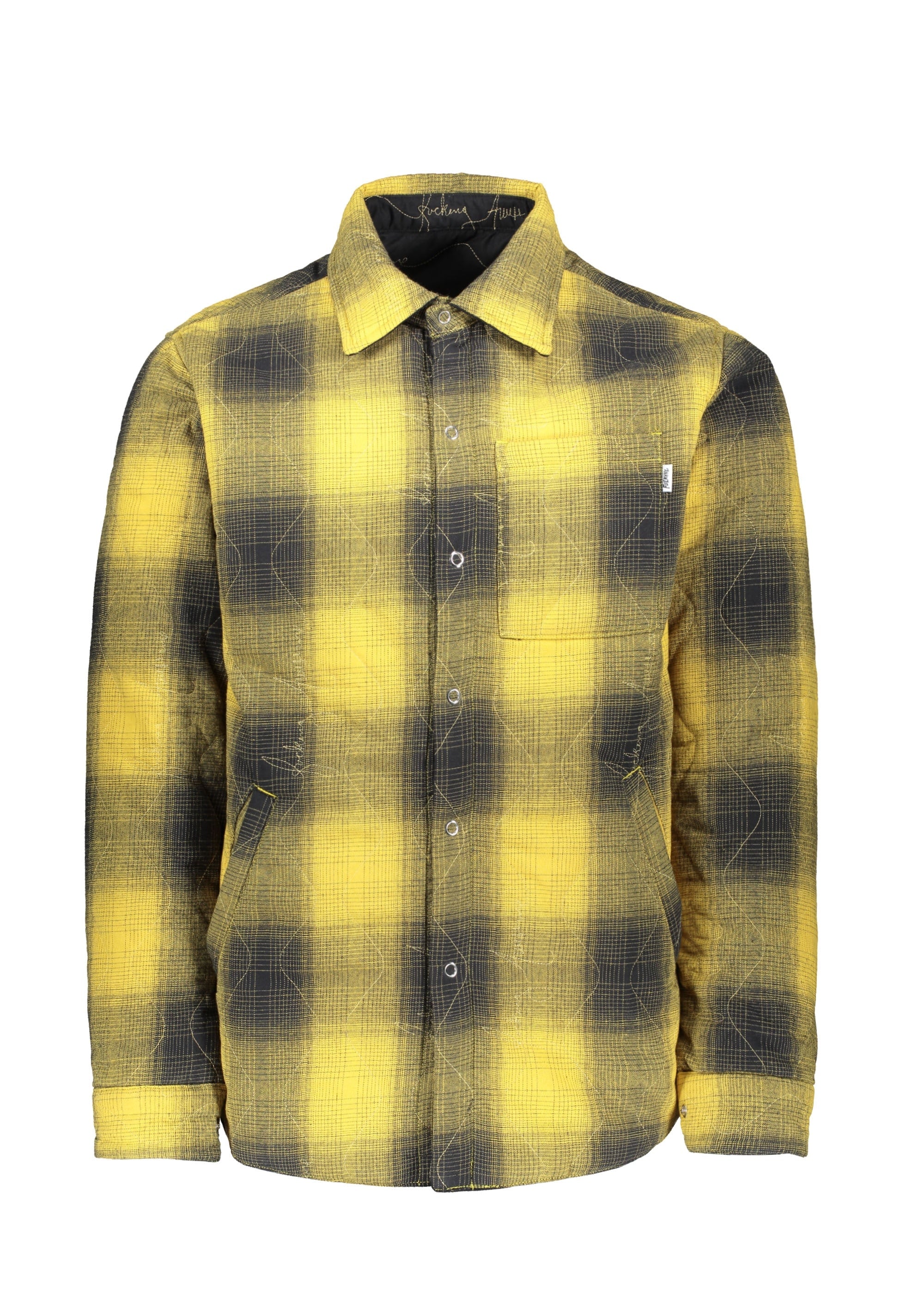 FA Lightweight Reversible Flannel - Yellow – Triads Clothing